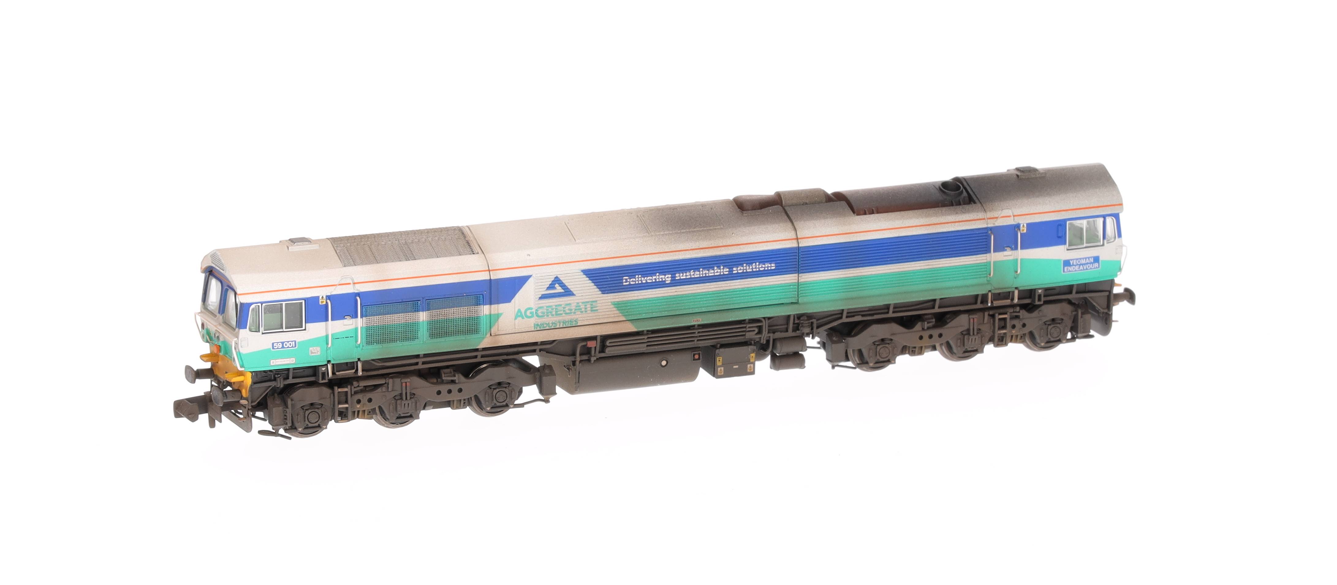 RT-N59-AI-001DC Revolution Trains N Gauge Class 59 59001 Weathered | eBay